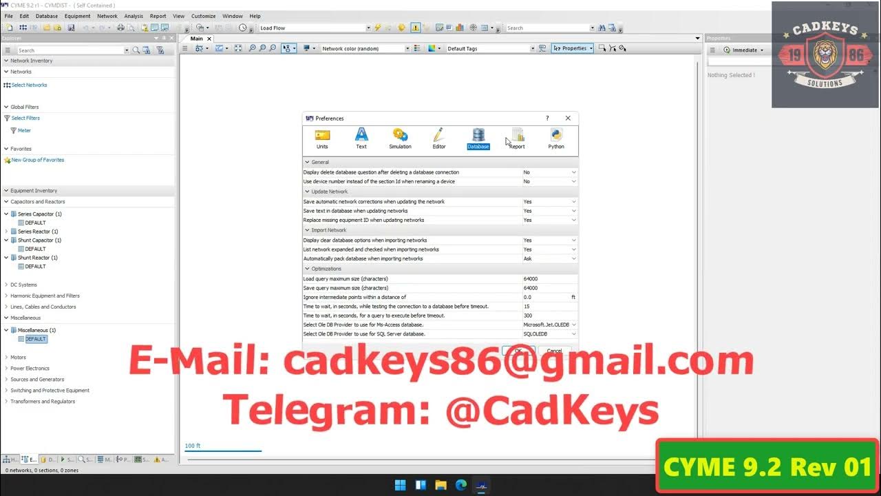 CYME 9.2 Rev 01 - YouTube