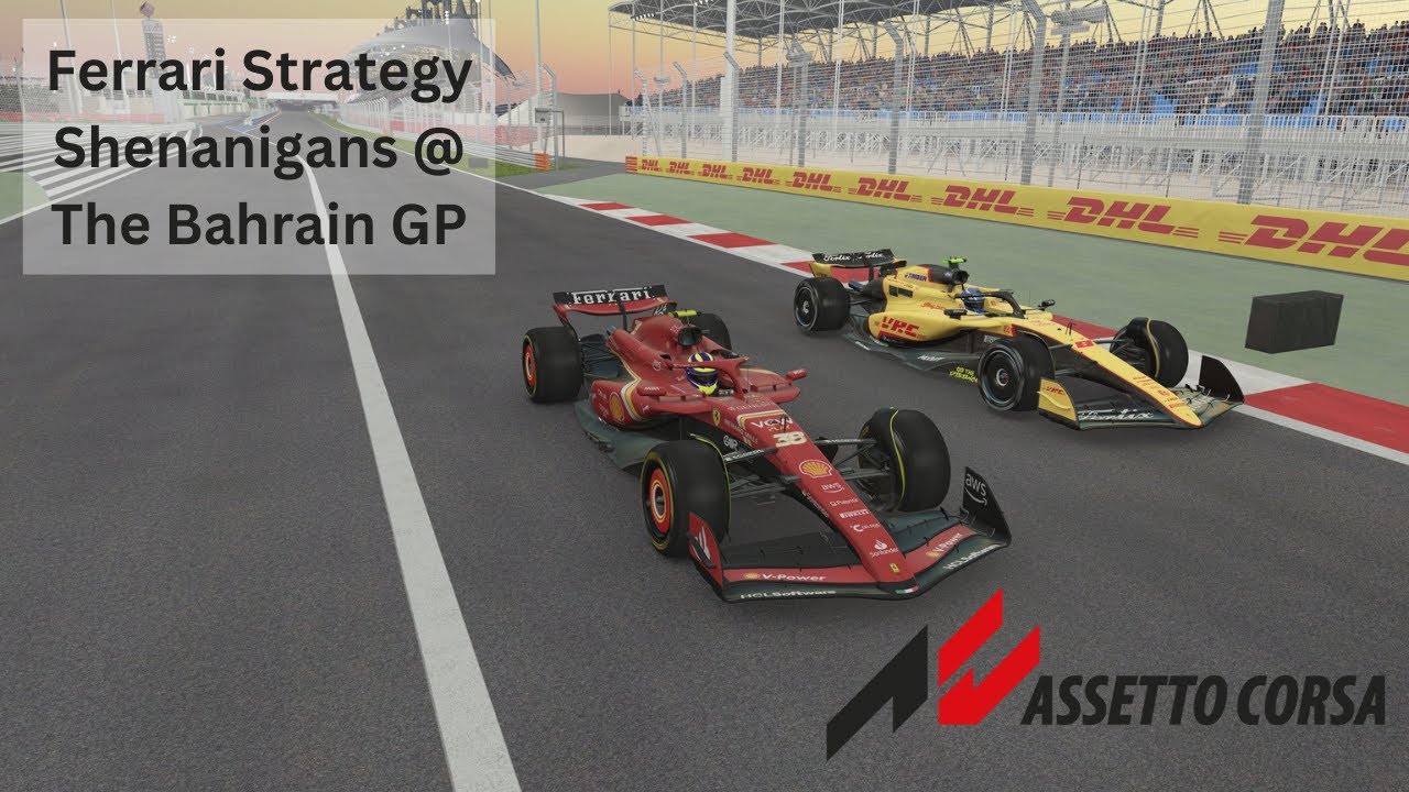 Assetto Corsa | Learning Racecraft in The Bahrain GP - YouTube