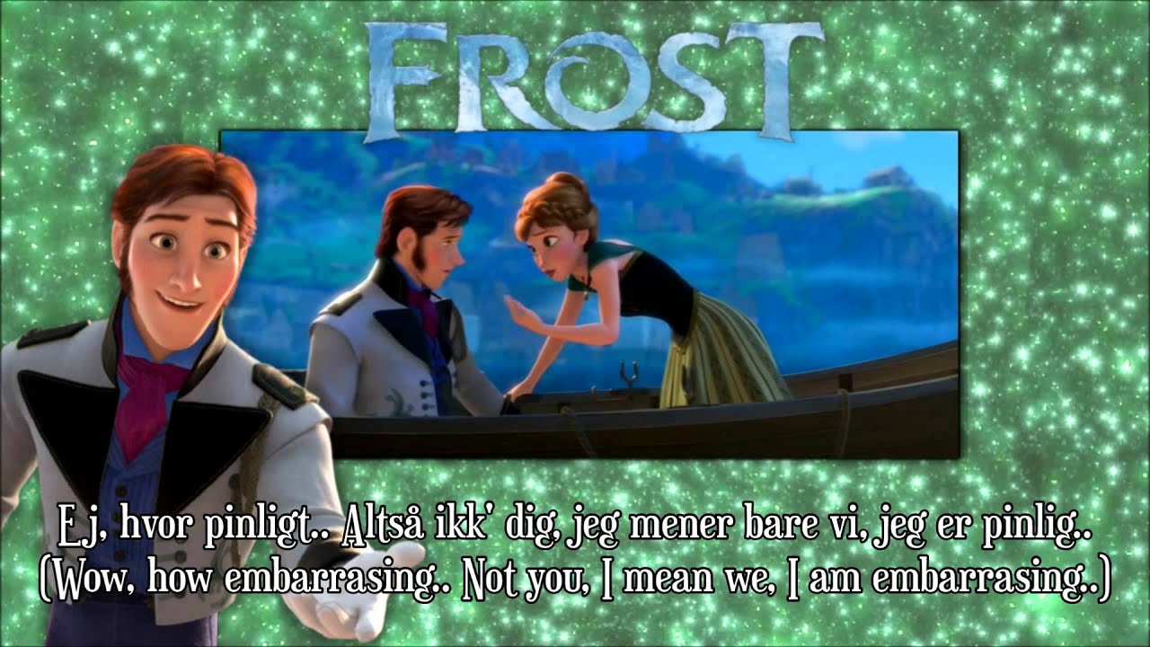Frozen - Anna meets Hans (Danish S&T | DVD Version) - YouTube
