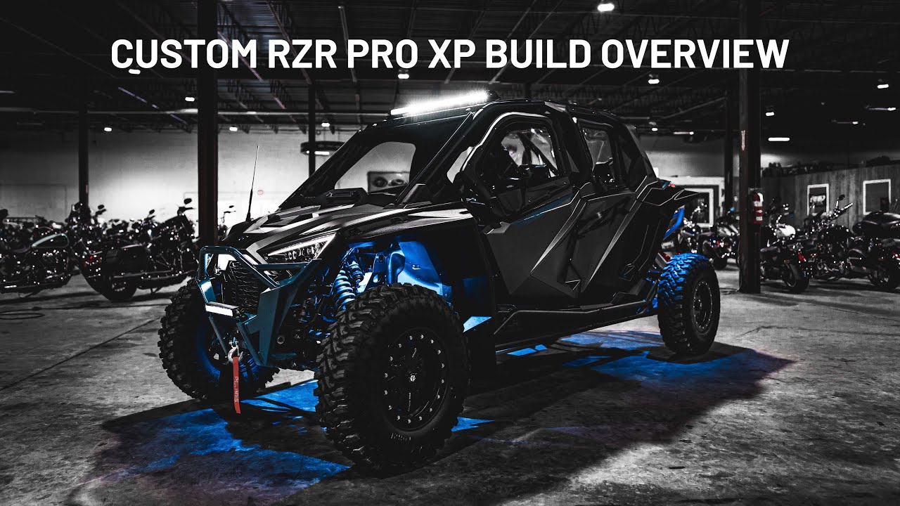 Custom RZR Pro XP 4 - Build Overview - YouTube