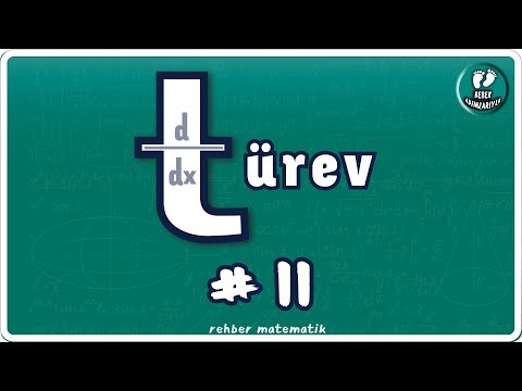 TÜREV 11 | Bebek Adımları |  Rehber Matematik #bebekadımları