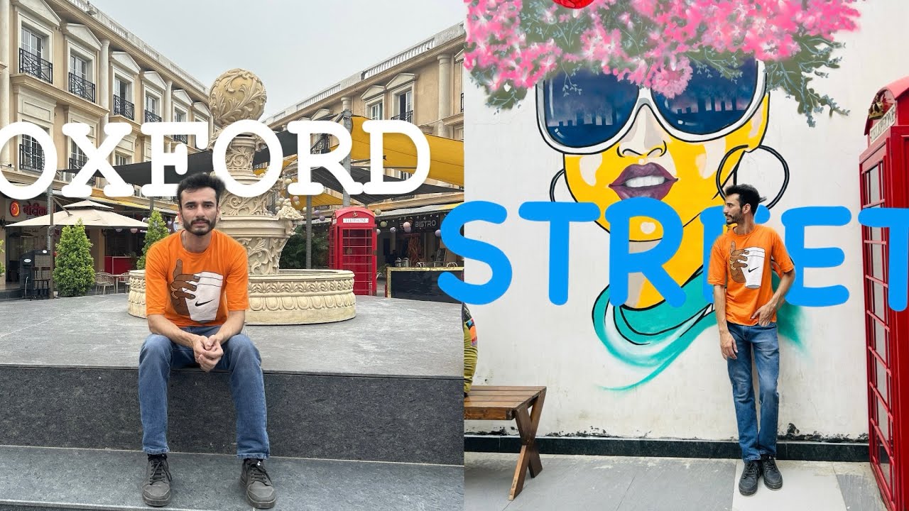 OXFORD STREET ZIRAKPUR||PLACES TO VISIT IN ZIRAKPUR 😍 #oxfordstreet # ...