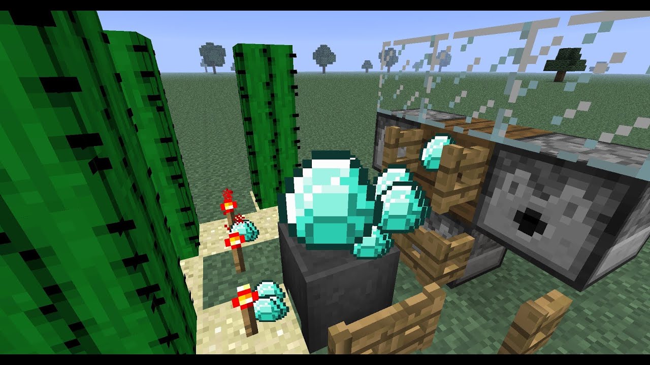 Minecraft 1.6.2 Diamonds Generator in Multiplayer - YouTube