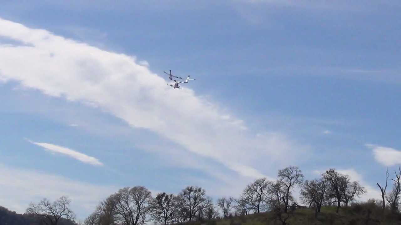 Twin Twirl Scratch Built RC Plane - YouTube