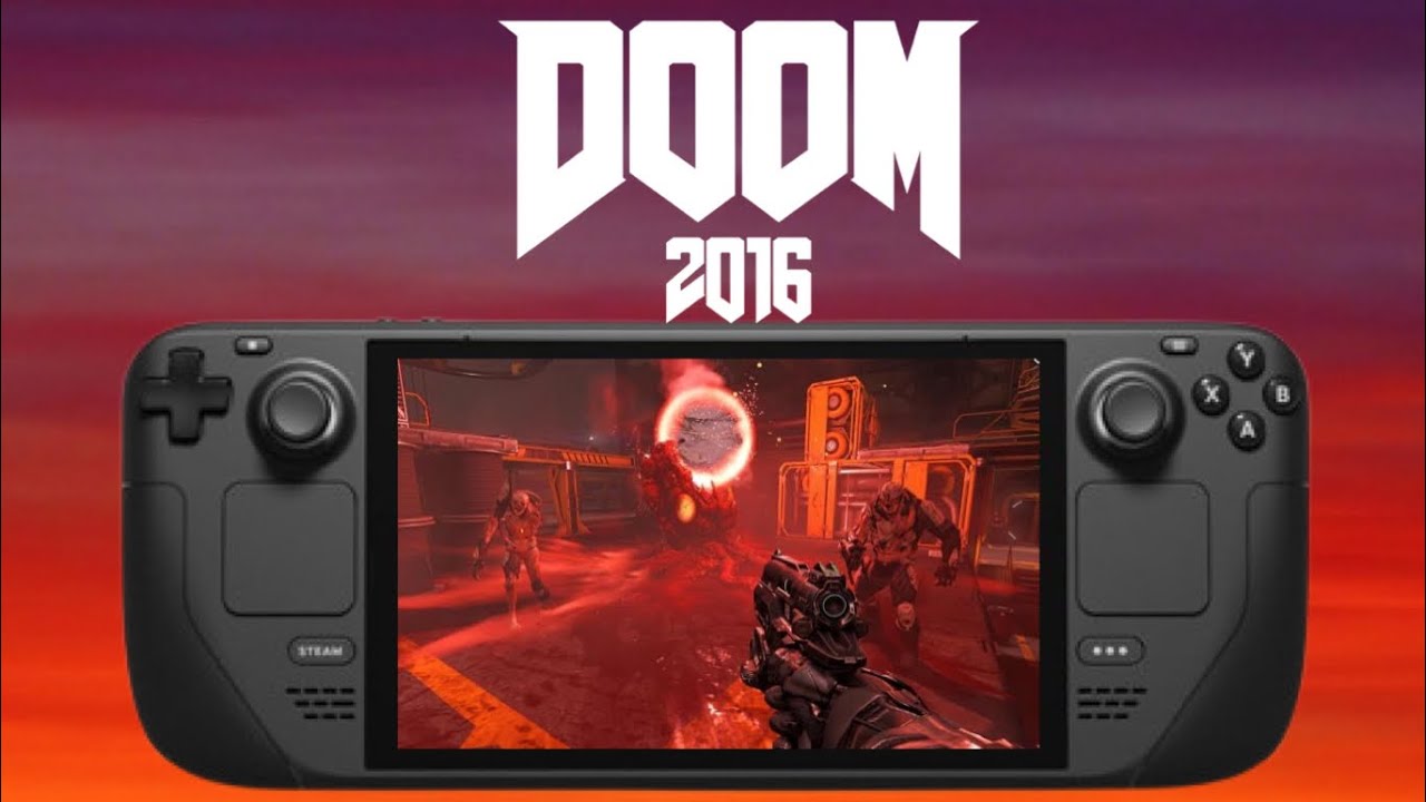 DOOM (2016) STEAM DECK GAMEPLAY - YouTube