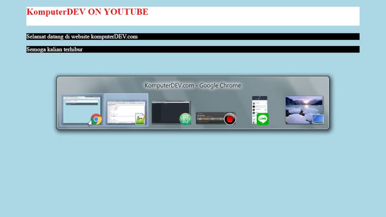 Tutorial HTML CSS Pemula - Membuat Website : Part 1 - YouTube