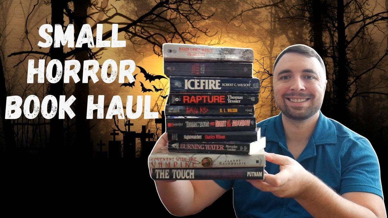 October 2024 Small Horror Book Haul - YouTube