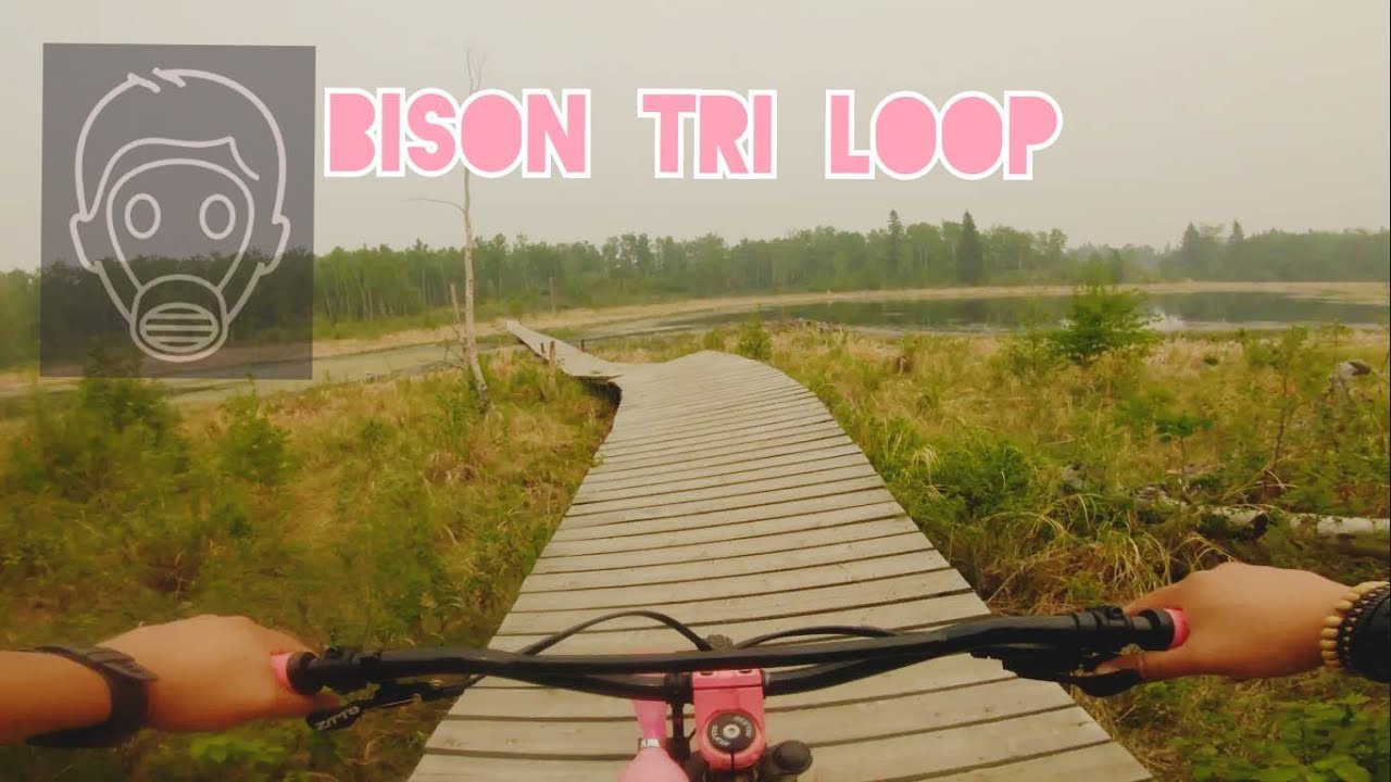 Smoky Ride | Bison Tri Loop Trail | Elk Island, Alberta - YouTube