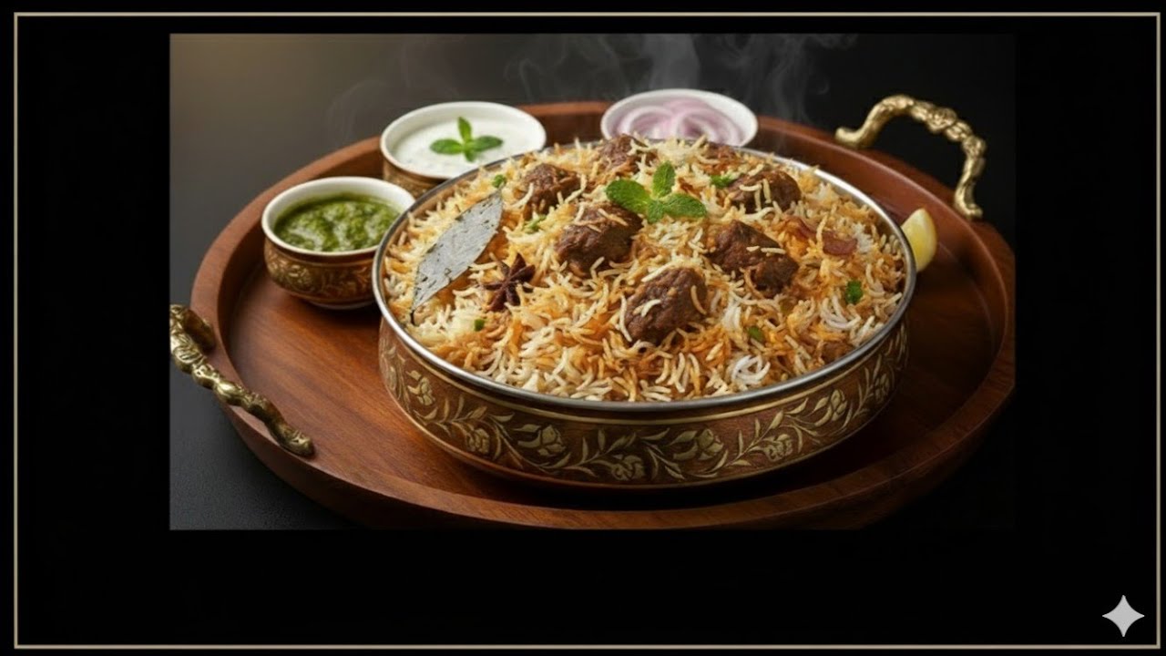 Beef Pathaka Biryani Recipe | Spicy Smoky Pathaka Dum Biryani | Kitchen ...