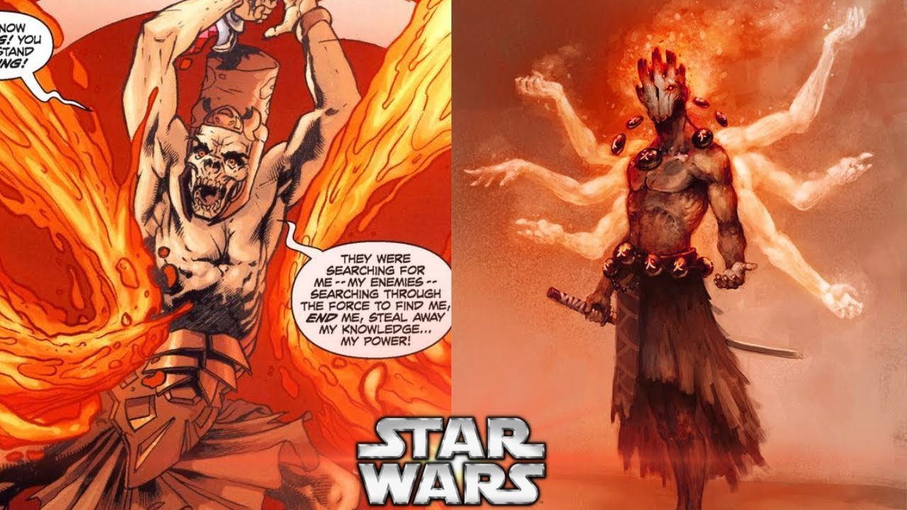 The Sith GOD King Darth Andeddu Is Now CANON - Darth Andeddu Explained ...