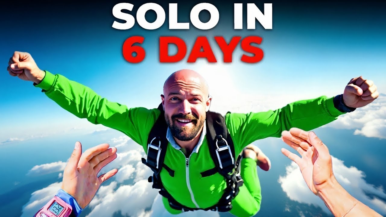 I Got My Skydiving License (in 6 Days)! - YouTube