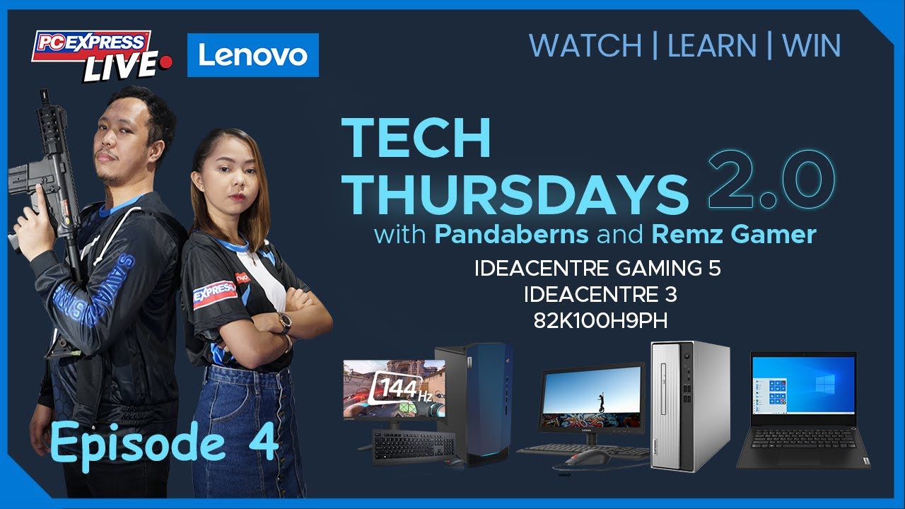 Lenovo TechThursday Featuring the IdeaPad IP3-14IIL & IdeaCentre 5 - YouTube