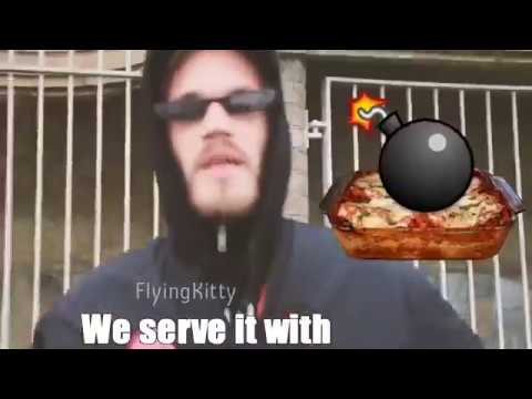 BOMBS on lasagna we serve it with cheese - YouTube