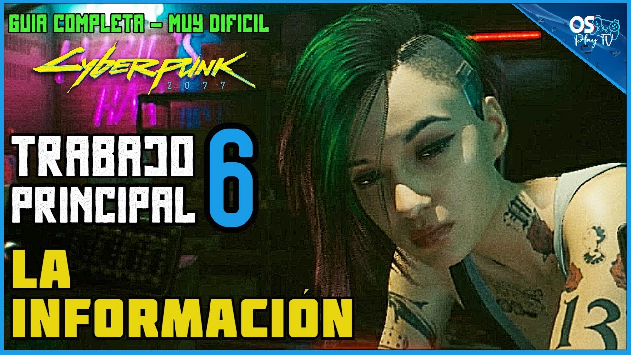 CYBERPUNK 2077 | Misión: LA INFORMACIÓN | Aparición de Judy | Sub ...