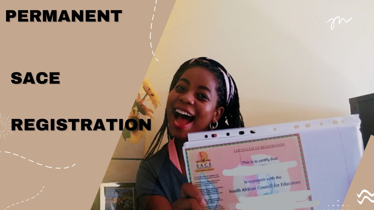 How To Apply for Permanent SACE|PGCE|South Africa - YouTube
