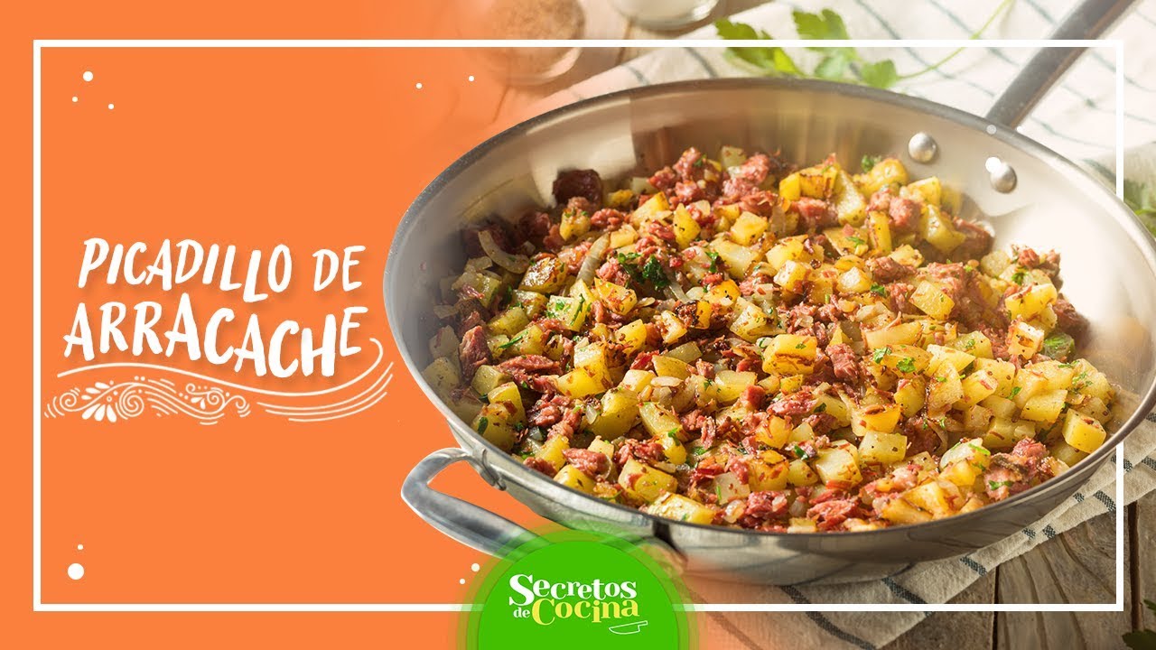 ¿Cómo Preparar Un Picadillo de Arracache? - YouTube