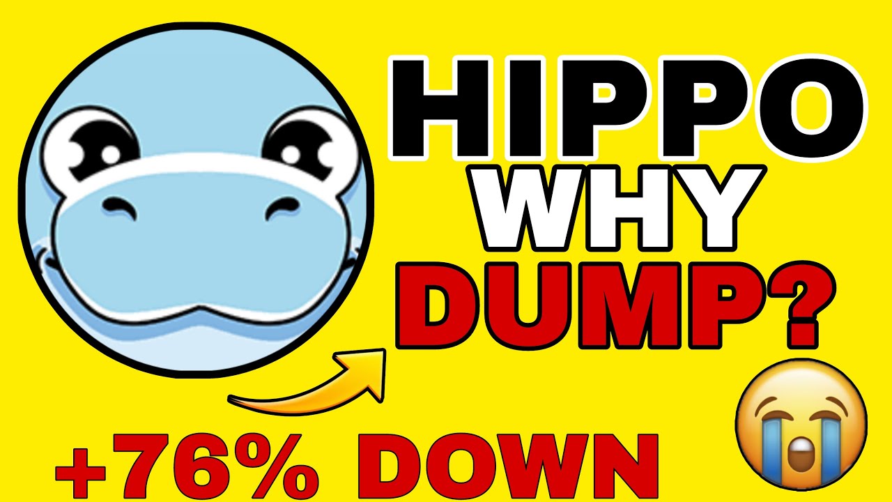 Hippo Coin Dump 😭 - But Why? Hippo ( Sudeng ) Coin News Today | Hippo ...