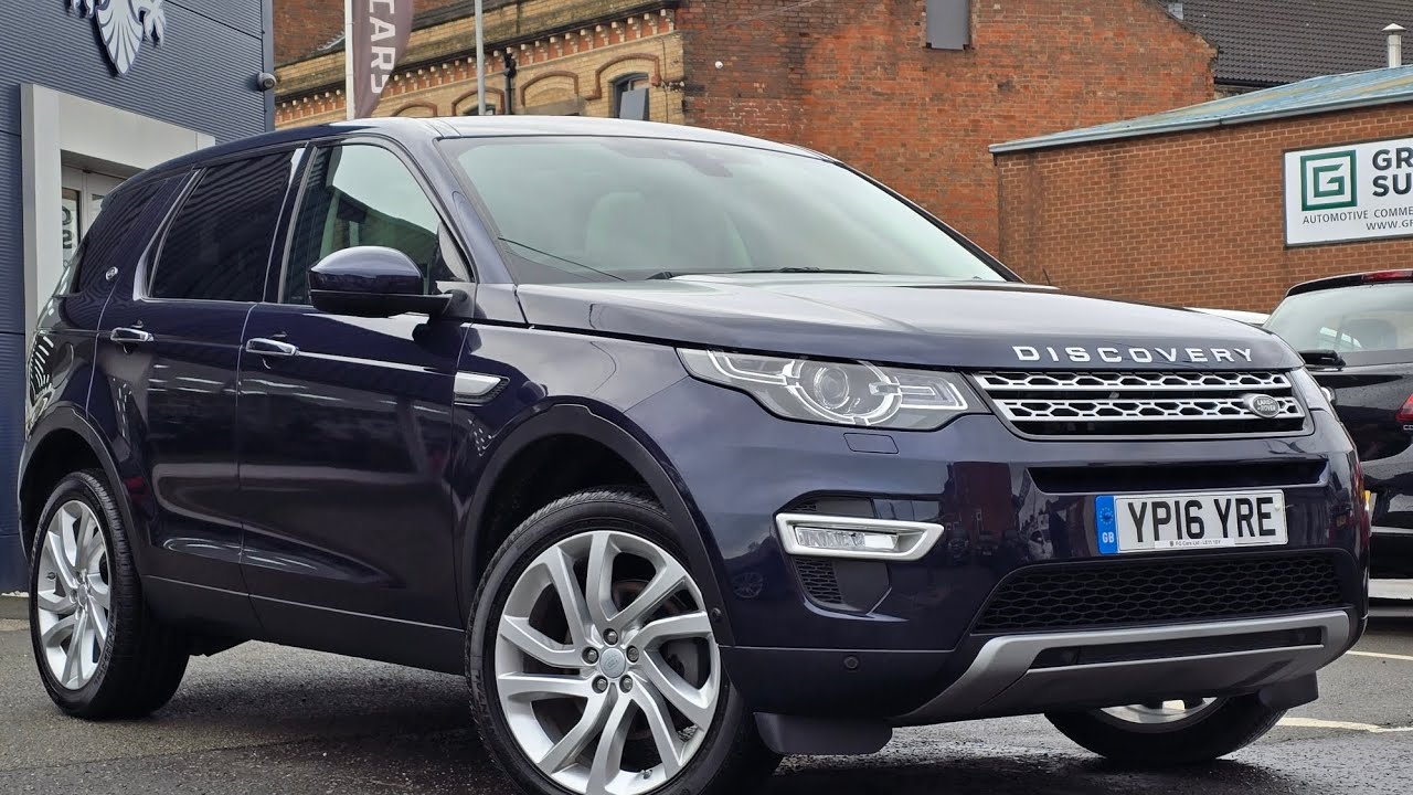 YP16 YRE - Land Rover Discovery - YouTube