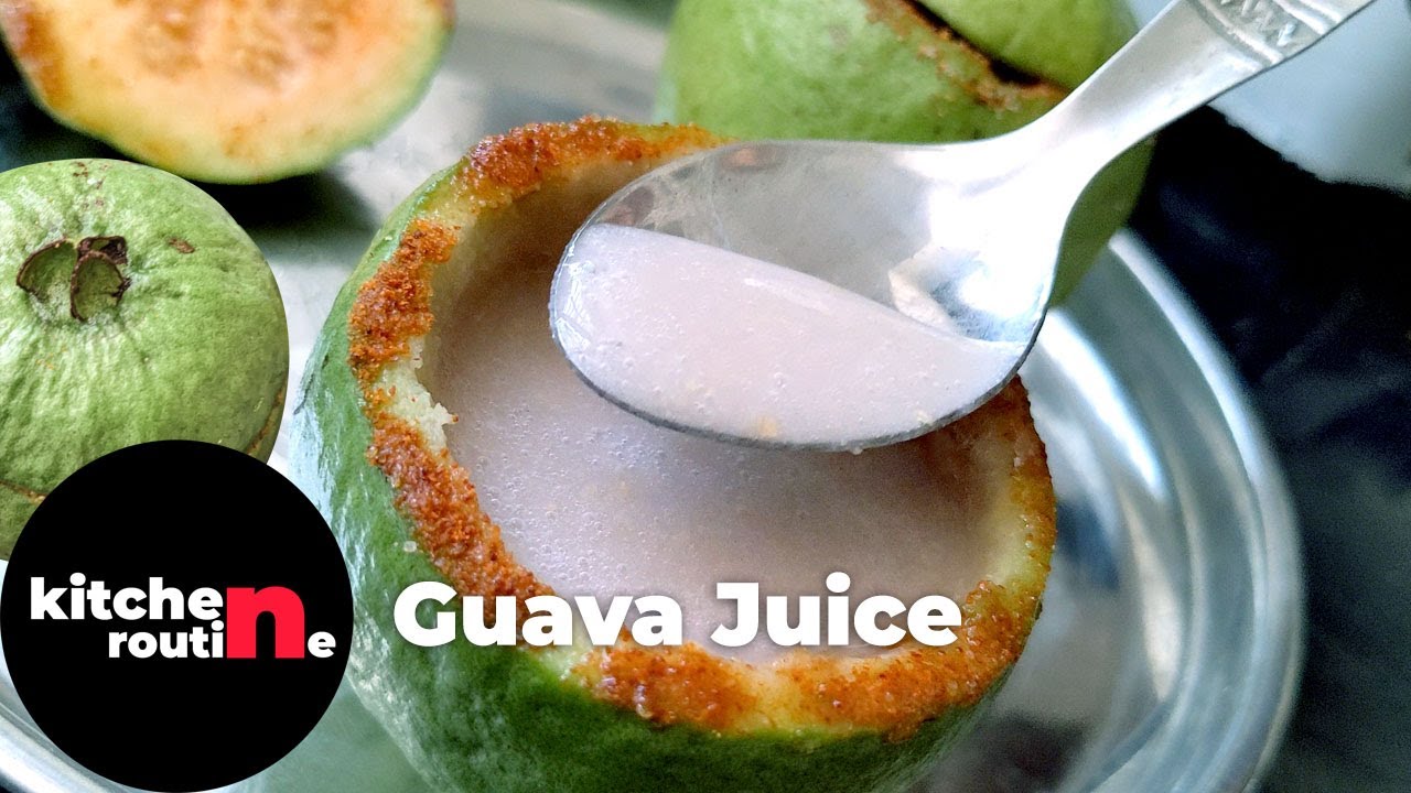 Guava Juice Zero Waste Guava Juice Summer Special Guava Sorbet Masala ...