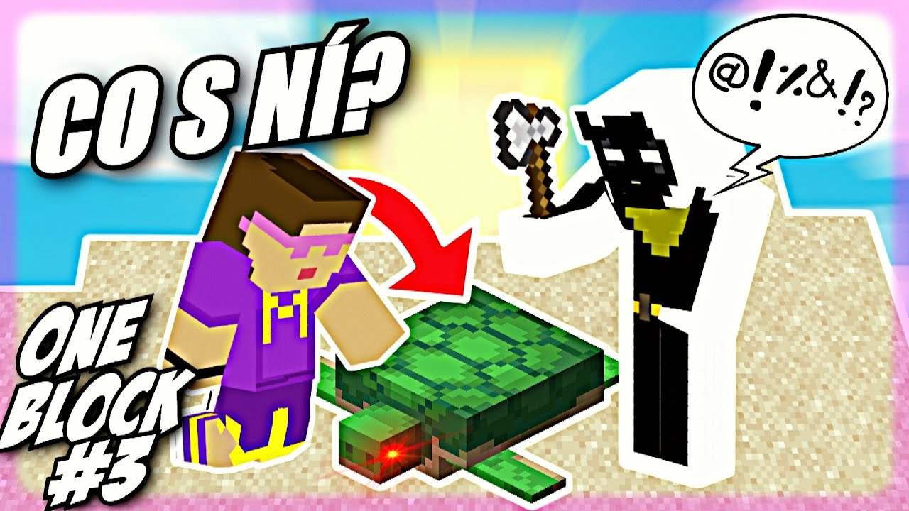 MÁME PROBLÉM S ŽELVAMA!!!|MC:OneBlock#3/w@Mode100| - YouTube