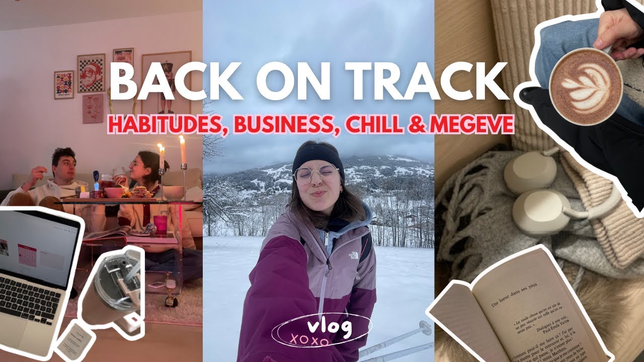 Comment je vais atteindre mes objectifs 2025 (vlog Back on track) - YouTube