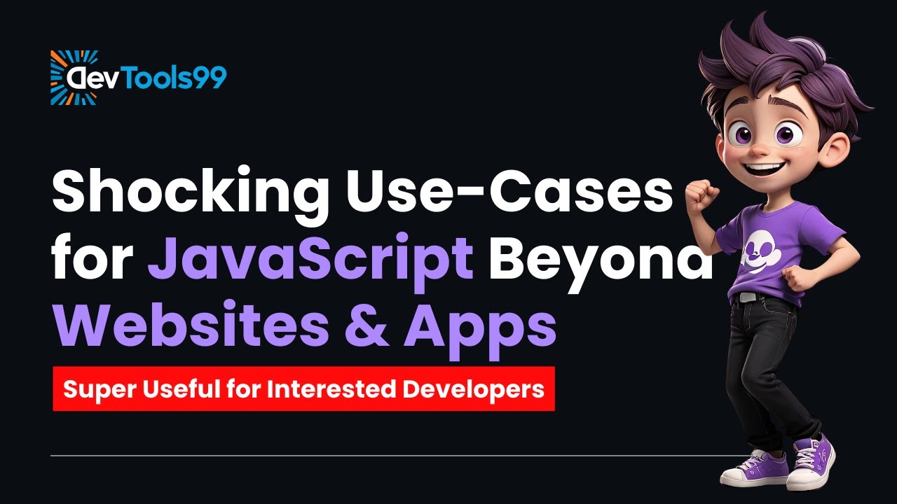 Shocking Use Cases for JavaScript Beyond Websites & Apps - YouTube