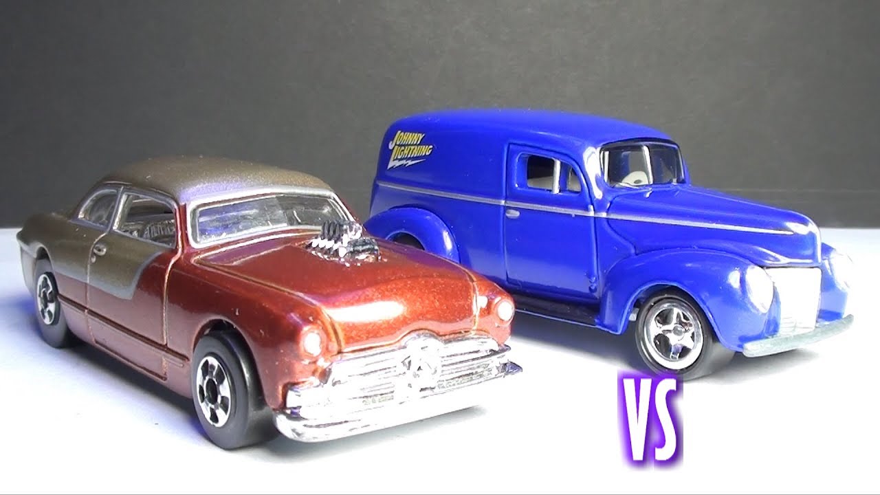 1940 Ford Panel Van vs. Shoe Box - Quarter Mile Classics - Group 1 ...