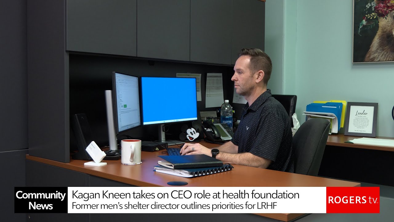 Kagan Kneen takes on CEO role at health foundation | Rogers tv - YouTube