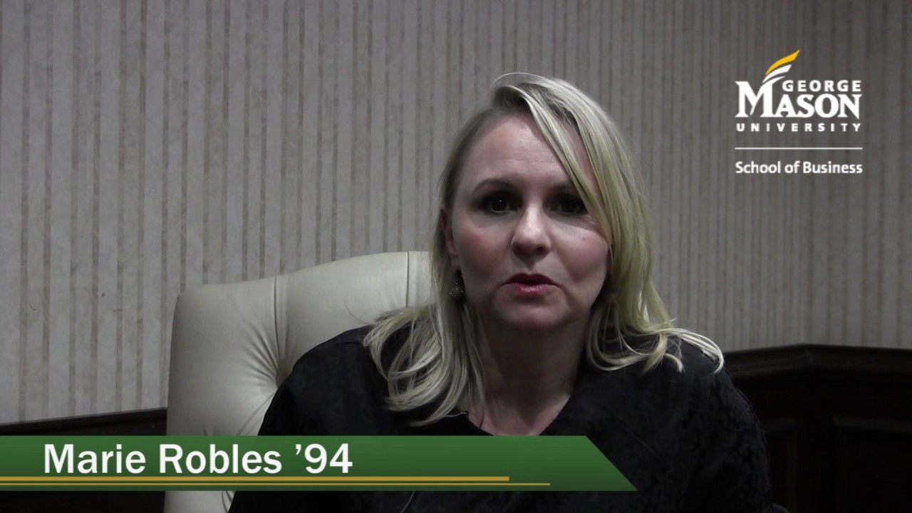 Marie Robles | George Mason University School of Business - YouTube