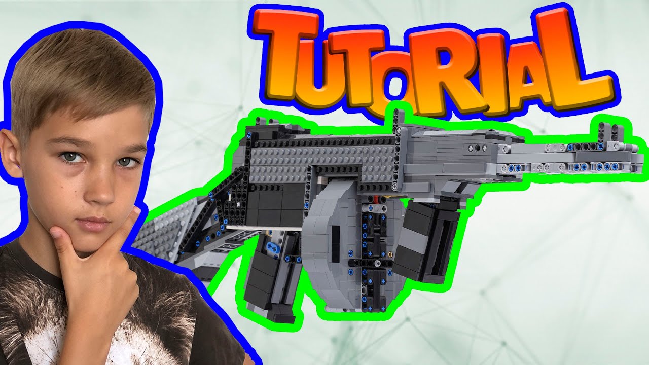 How to make working lego Fortnite drum gun tutorial/firing lego ...