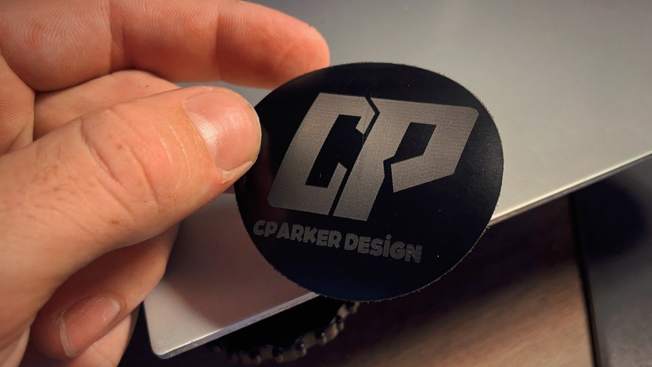 3D Printing how to: Custom stickers in 10 Minutes. - YouTube