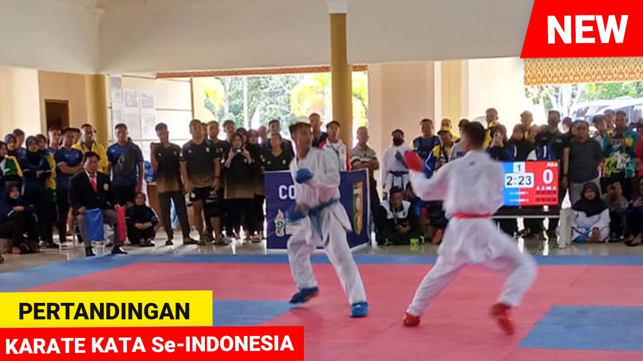 PERTANDINGAN KARATE KATA INTERNASIONAL - YouTube