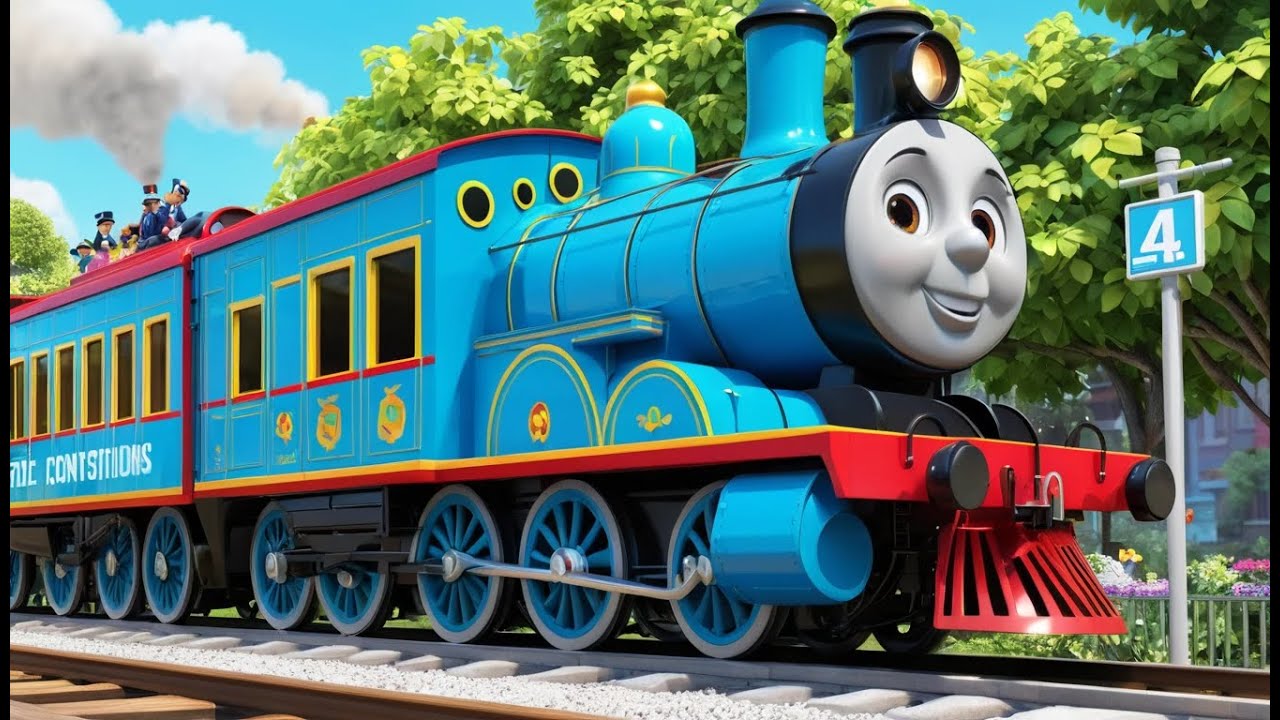 The Train on the Track Goes Choo Choo | Fun Transportation Song | All ...