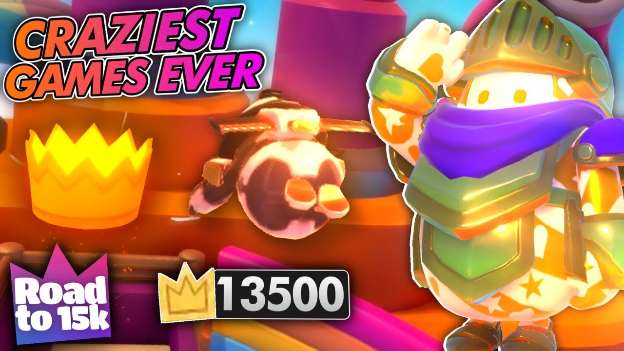 STRIKE THE EARTH || Fall Guys Crown Compilation - YouTube