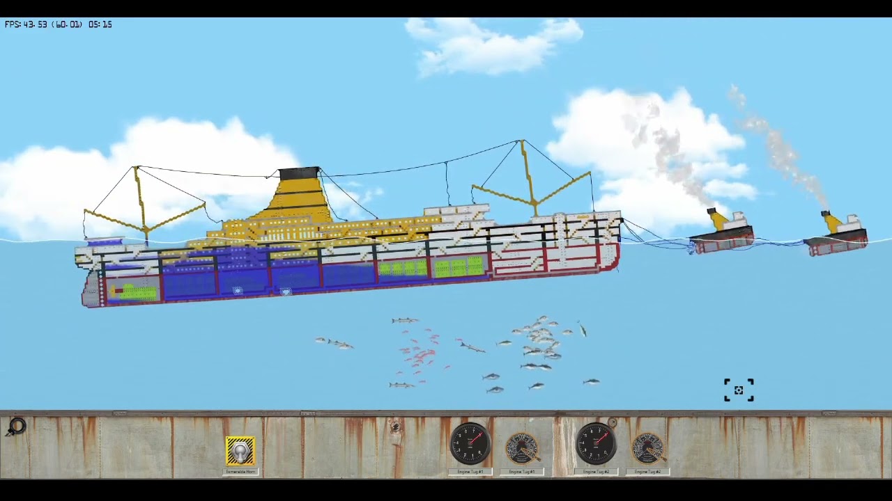 Floating Sandbox Sinking Ship [SPED UP] - YouTube