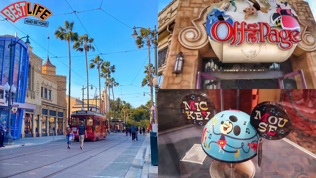 More DCA Backlot Expansion! “Off the Page” Store Reopening + New ...