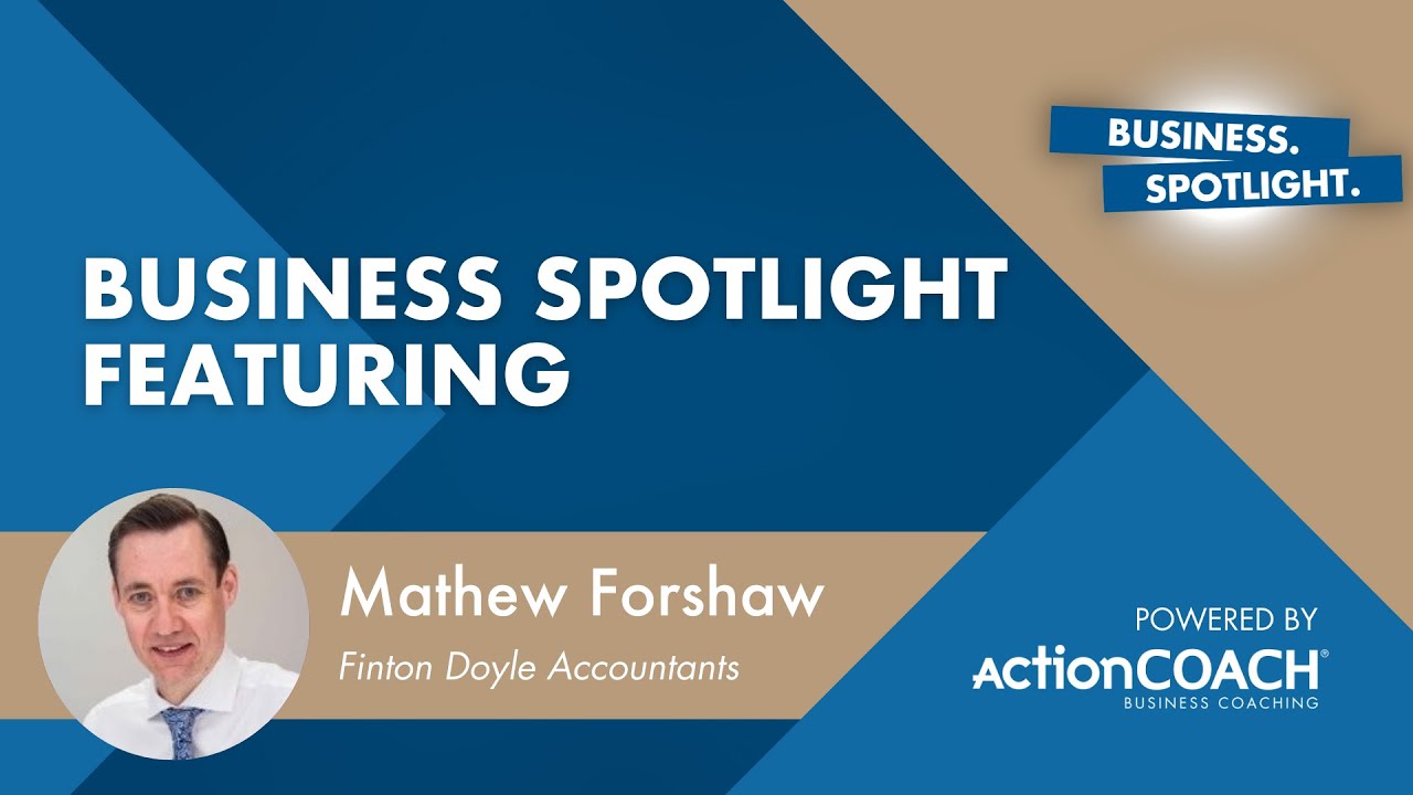 Business Spotlight interview with Mathew Forshaw, Finton Doyle ...