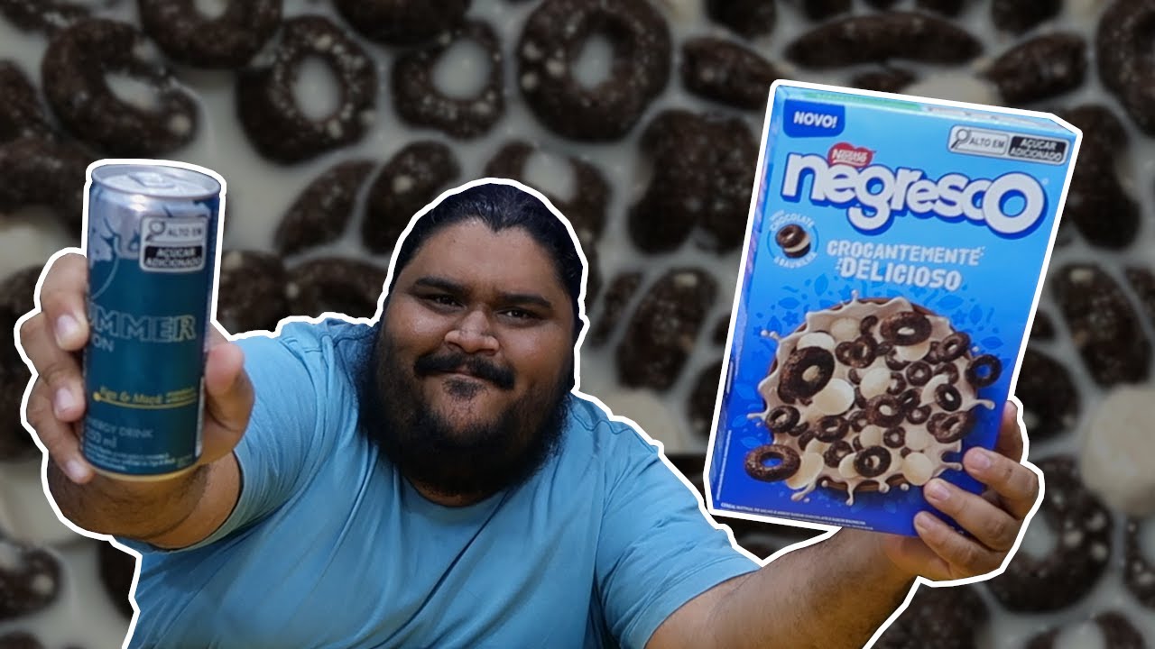 NEGRESCO CEREAL E RED BULL SABOR FIGO E MAÇÃ - YouTube