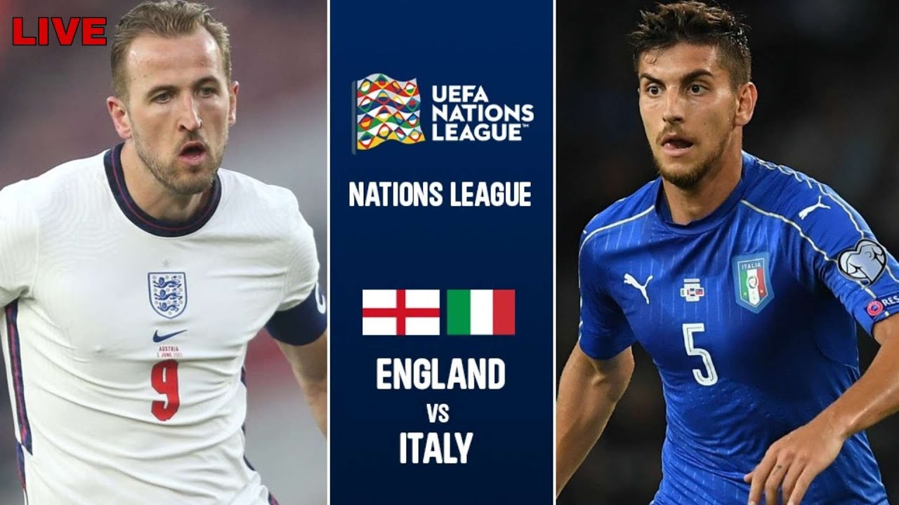England vs Italy LIVE | UEFA Nations League Football | Match Today ...