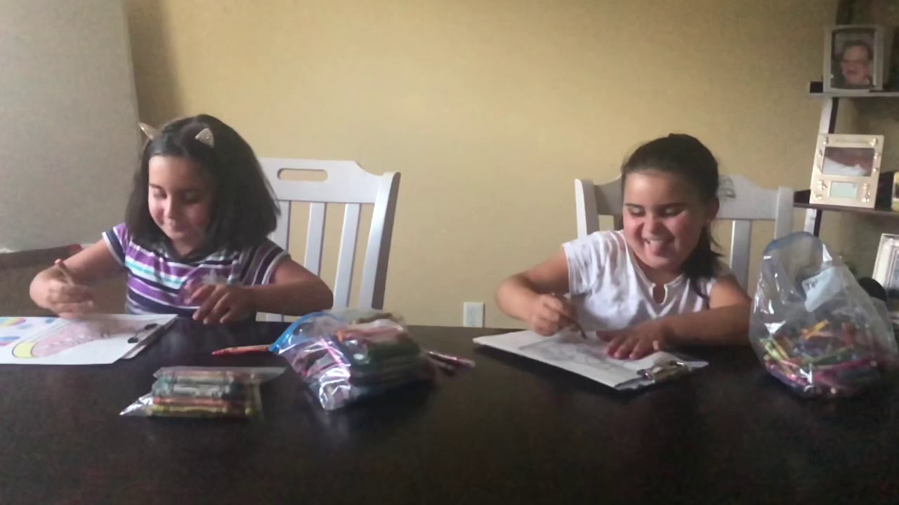 3 Crayon challenge - YouTube