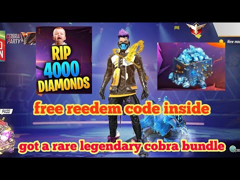 cobra bundle I got legendary cobra rage bundle | cobra luckroyal event ...