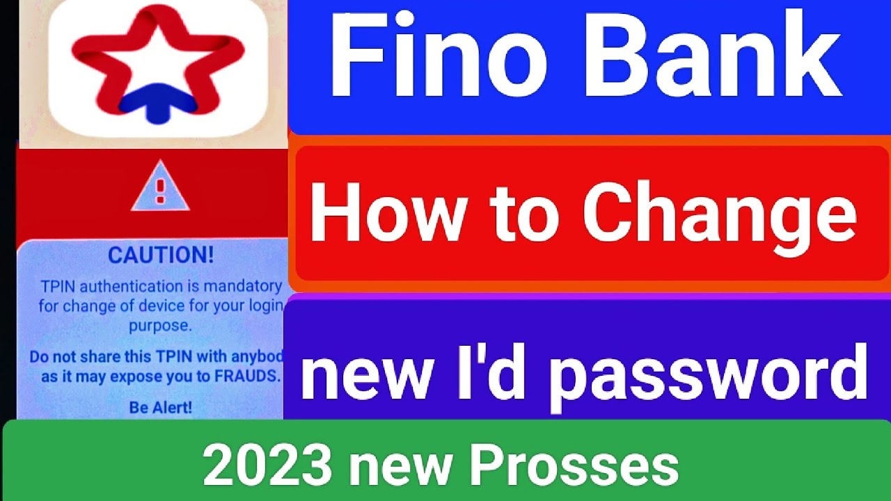 Fino Bank new password Change #2023 fino password change details #fino ...
