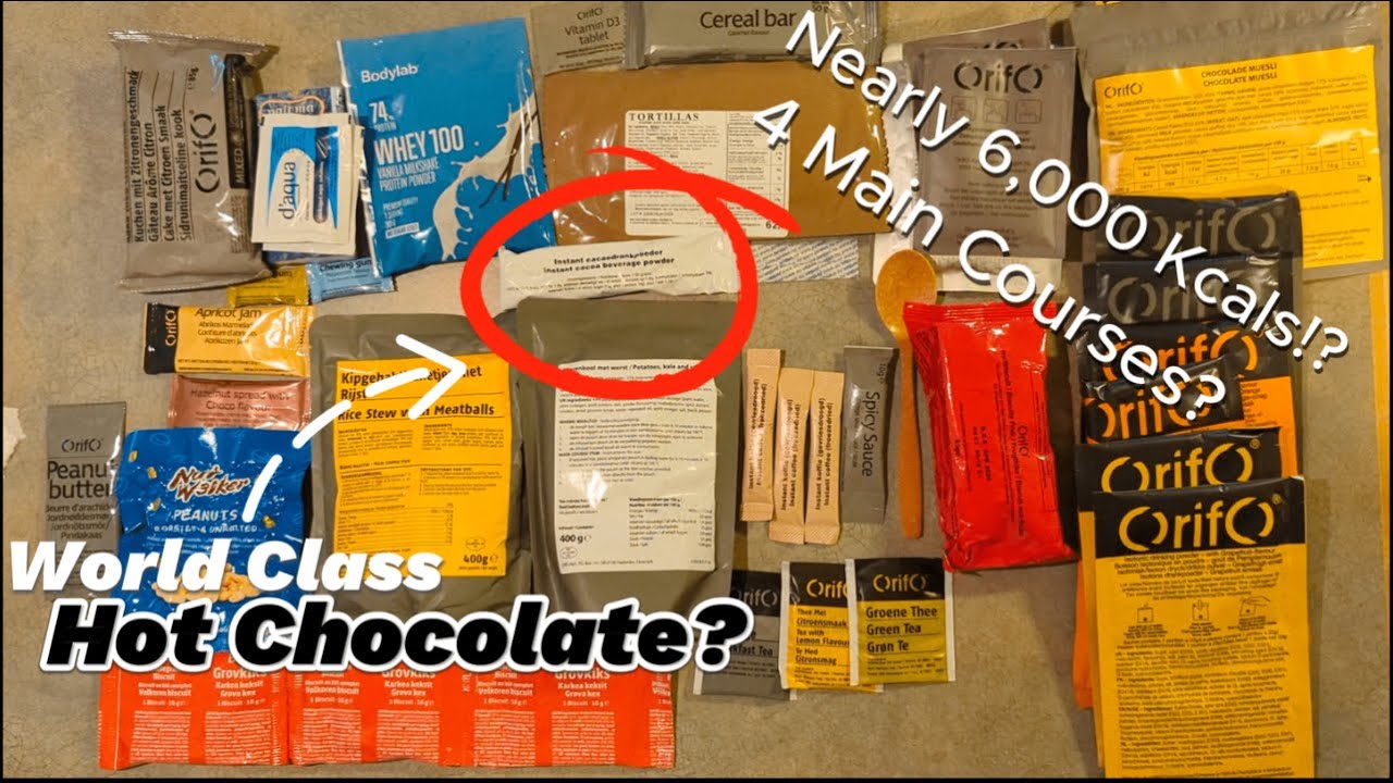 24 Hour Royal Dutch Army Ration Review! A Ration fit for a King? - YouTube