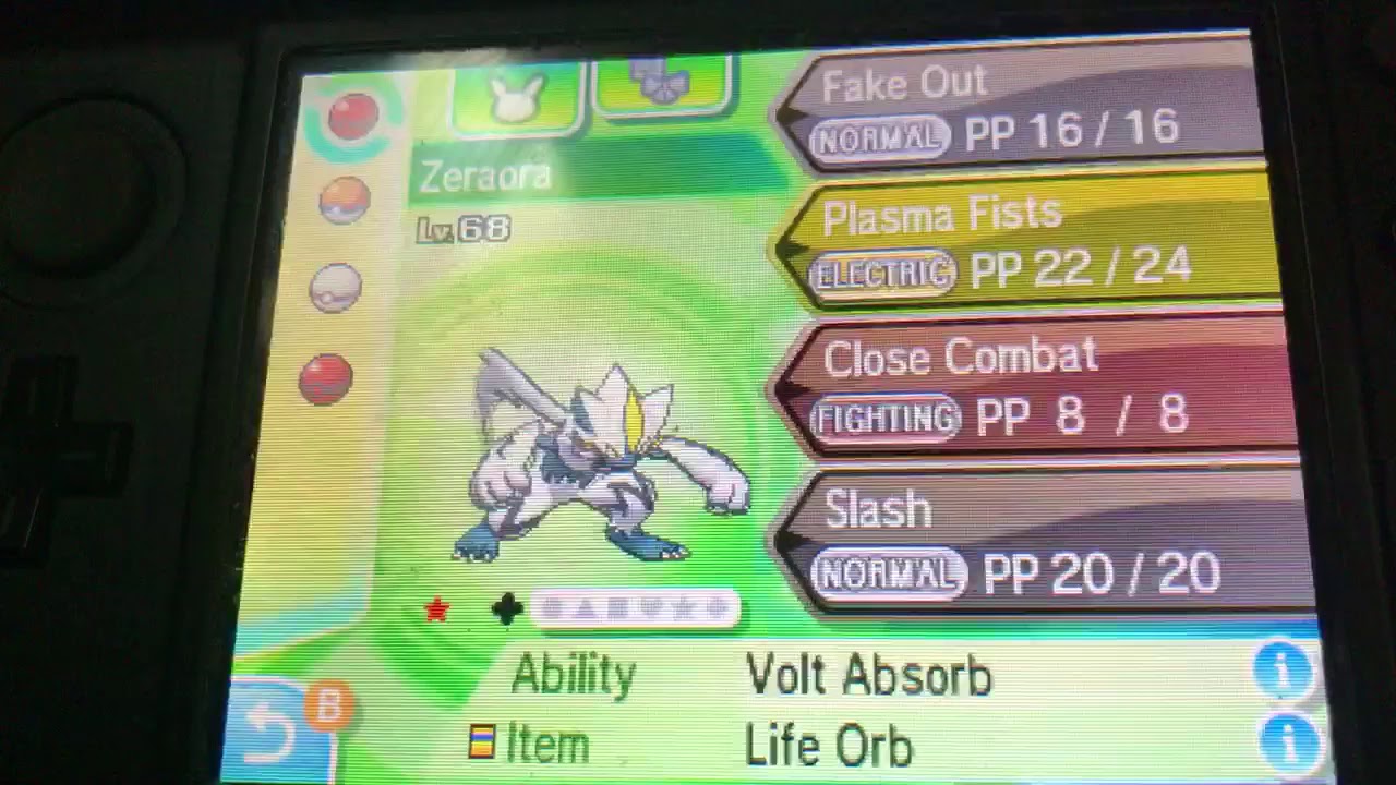 Shiny Zeraora! - YouTube