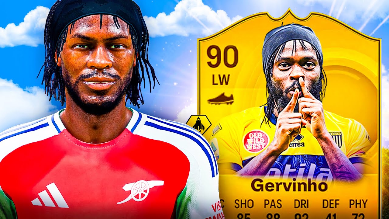 I Created The Coldest Gervinho Evo In FC25!! - YouTube