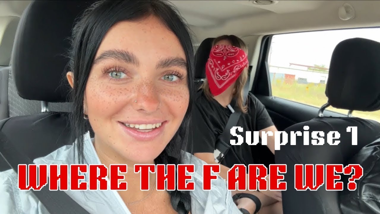 WHERE THE F ARE WE? | Ally from Destination X BLINDFOLDS & takes me to ...