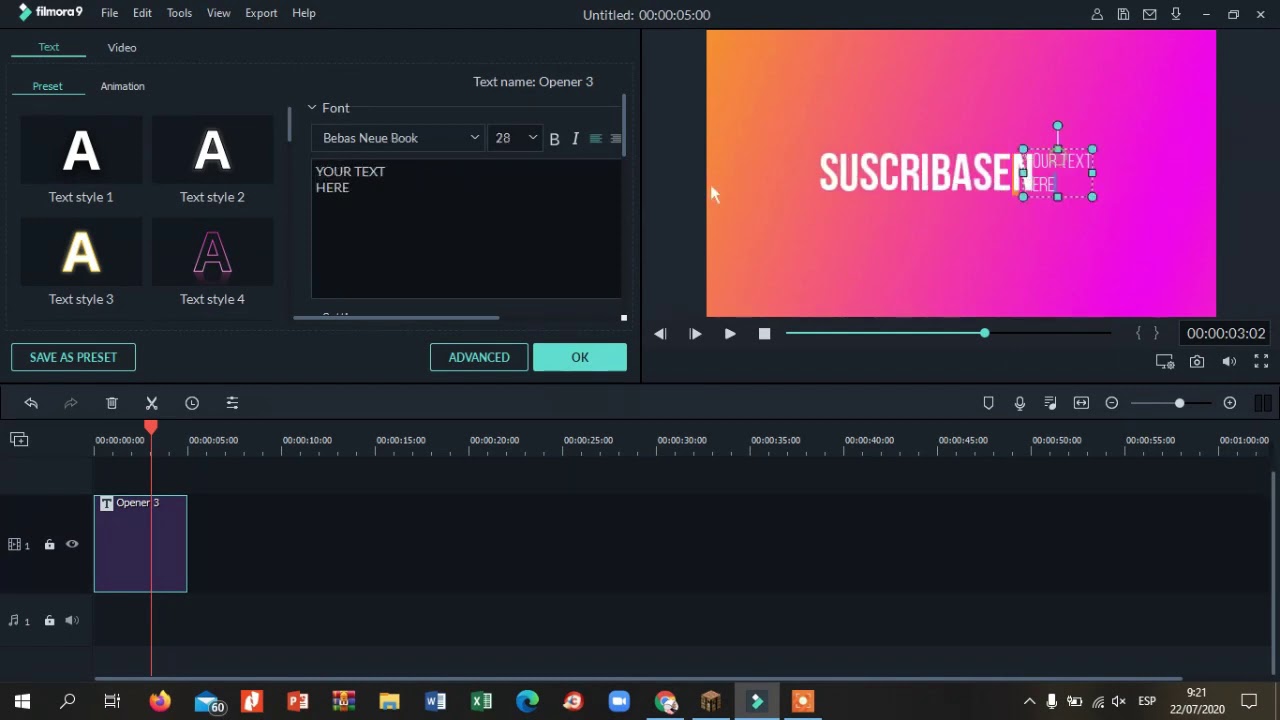COMO USAR FILMORA #1 - YouTube