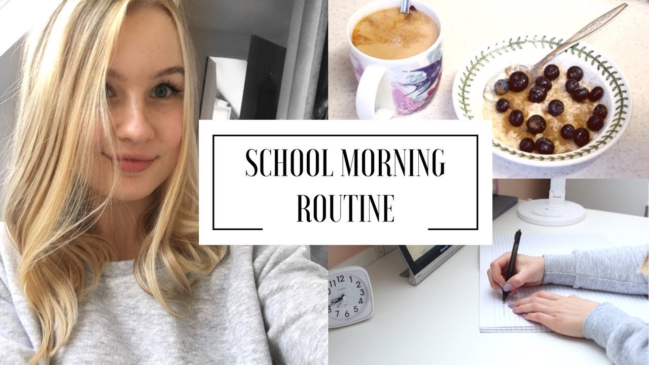 SCHOOL MORNING ROUTINE - YouTube