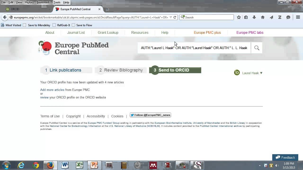 SU Library Research Week - ORCID (Dr Laurel Haak) - YouTube