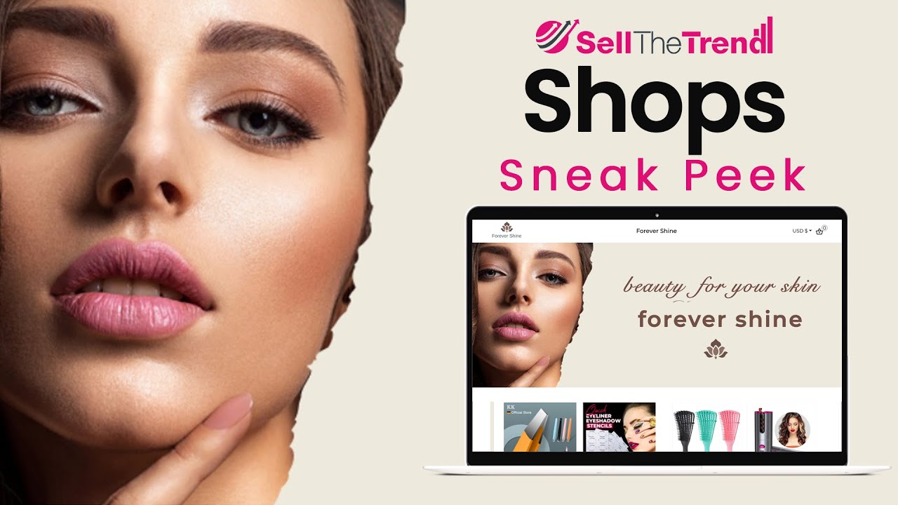 Start Dropshipping using Sell The Trends Shops [Sneak Peek] - YouTube